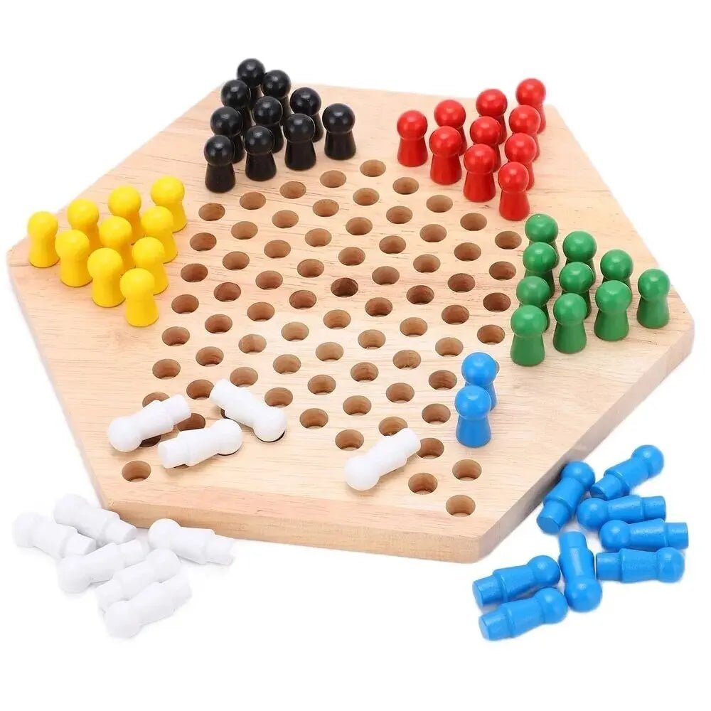 Wooden Board Games for Families: Building Skills Together – MyLittleTales