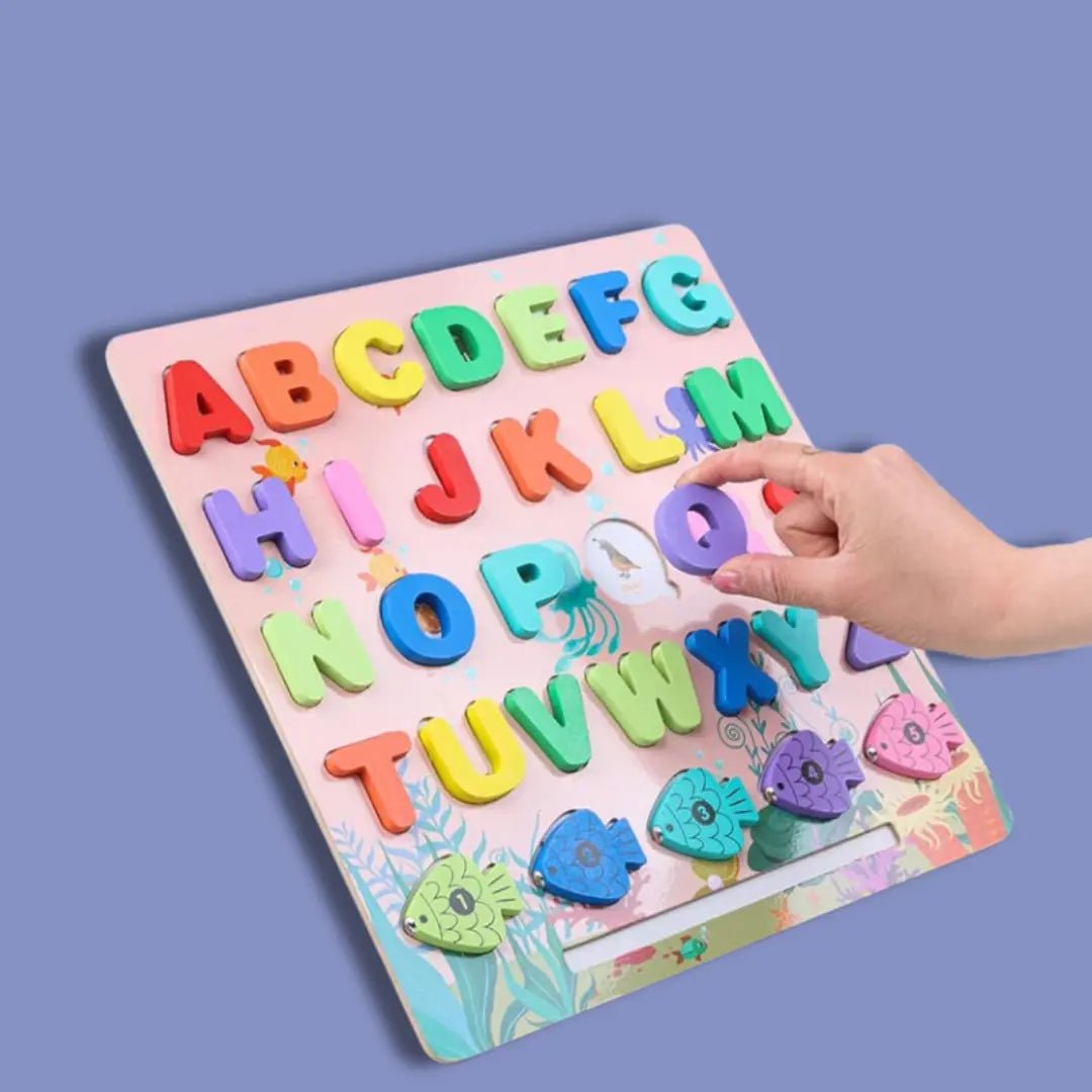 Capital ABCD with Fishing Board - MyLittleTales